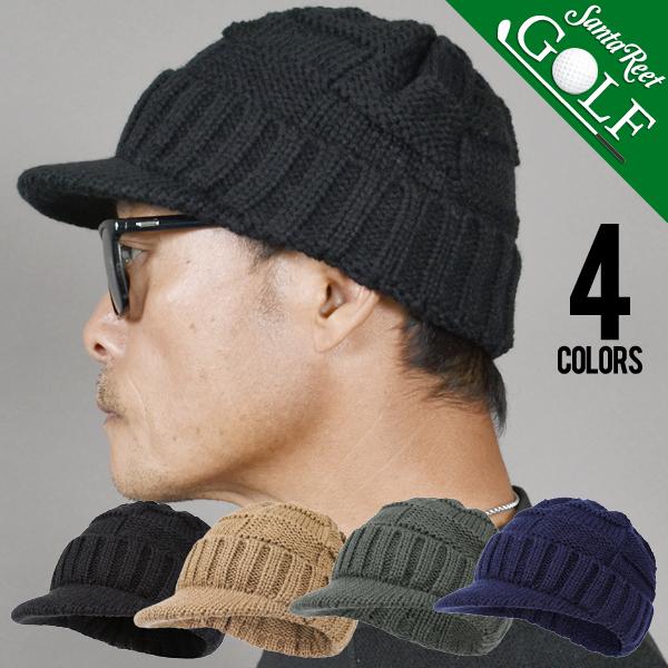 バイザー付防寒ニットゴルフキャスケットSantareet Select Itemサンタリート●バイザーが付いてるからクリップマーカーも付けられて便利なニットの帽子です●寒い冬のラウンドには欠かせないバイザー付きニット帽●日除け、保温などはも...