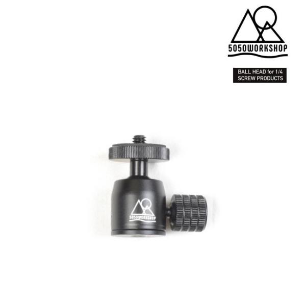 □商品詳細■MODEL：BALL HEAD for 1/4 SCREW PRODUCTS■サイズ：25×40×45mm / 重量40g※2WAY STAND・MINIMALIGHT・SCREW ADAPTOR・TOP CAPは付属しません。...