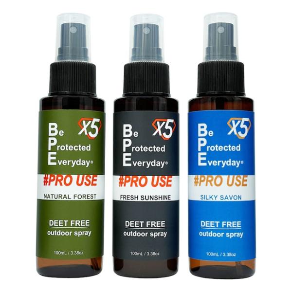 □商品詳細■MODEL：BPBPEファブリックスプレー　プロユースX5 ■本体価格：2000円+tax■内容量：100ml■原産国：Made in JAPANついに登場！！ブユ(ブヨ)対策 虫よけ(※1)スプレー虫よけ(※1)有効成分が従来...