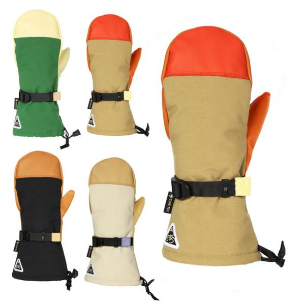 □商品詳細■ブランド：eb's（エビス）■モデル：OZZY MITT（オジーミット）■タイプ：ミトンタイプ■サイズ展開：S, M, L, XL■素材構成：・手の甲：ナイロン3レイヤーシェル・手の平／親指：柔らかくタフな本革・裏地（甲側）：シ...