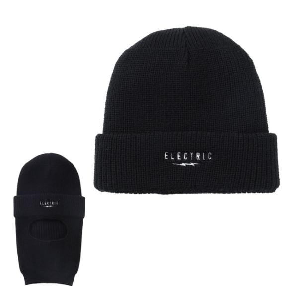 □商品詳細■ブランド：ELECTRIC（エレクトリック）■モデル：FACE MASK BEANIE（フェイスマスクビーニー）■仕様：・素材：アクリル100%・マスク部分がビーニー内部に収納された2WAY仕様・高い保温性とフィット感を両立する...