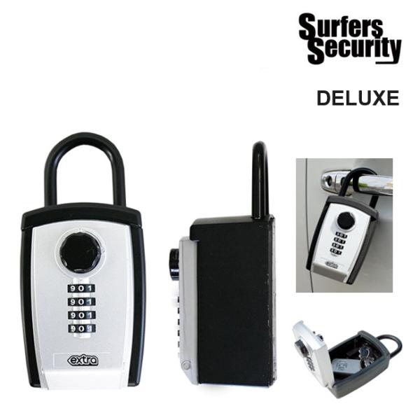 □商品詳細■モデル：SURFERS SECURITY CAR KEY BOX DELUXE(サーファーズ・セキュリティ）■ケース内サイズ:95mm/55mm/45mm-許容カギサイズ：35/50/85mm/重さ：875g■小売希望価格：6,...