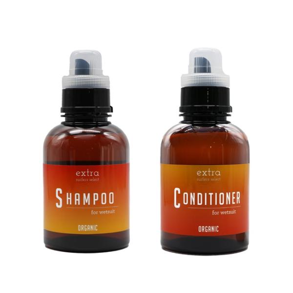 EXTRA□商品詳細■MODEL：EXTRA Wet Suits Shampoo / Conditioner (Floral Marine)■内容量：550ml■小売希望価格：各￥1,900+（税）---------------------...