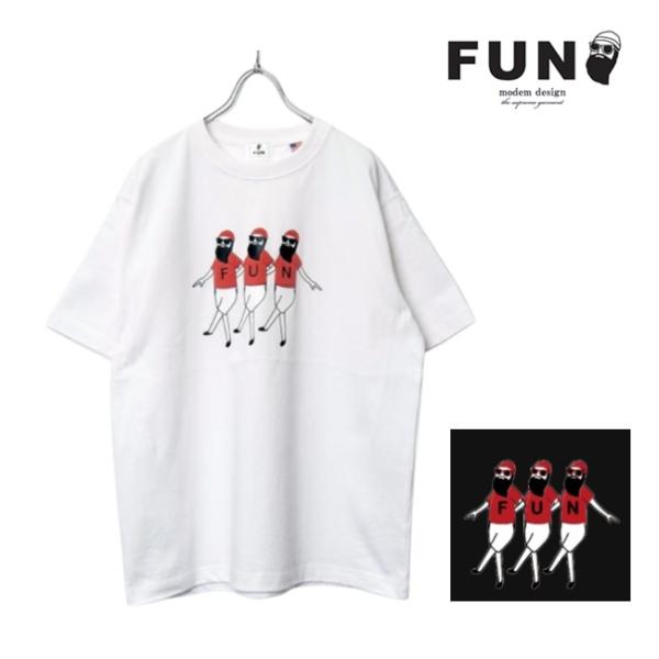 -FUN MODEM DESIGN-□商品詳細■モデル：PUFF FUN OJI S/S TEE(発泡プリント加工)■カラー：WHITE,BLACK■サイズ：-M 着丈64cm/身幅54cm-L 着丈68cm/身幅58cm-XL 着丈72c...