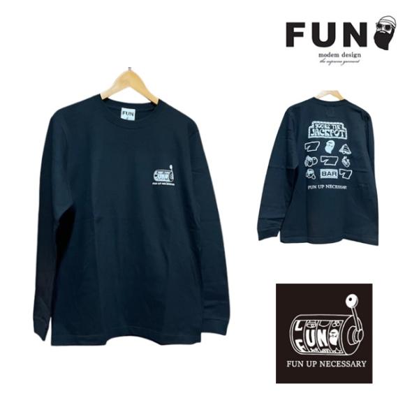 -FUN MODEM DESIGN-□商品詳細■モデル：SLOT PUFF L/S TEE(発泡プリント加工)■カラー：BLACK■サイズ：-M 着丈66cm/身幅52cm-L 着丈69cm/身幅55cm-XL 着丈72cm/身幅58cm※...