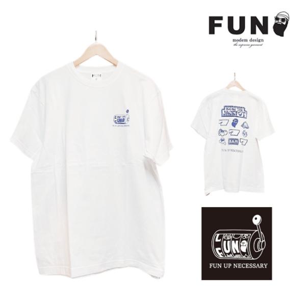 -FUN MODEM DESIGN-□商品詳細■モデル：SLOT PUFF S/S TEE(発泡プリント加工)■カラー：WHITE,BLACK■サイズ：-M 着丈66cm/身幅52cm-L 着丈69cm/身幅55cm-XL 着丈72cm/身...