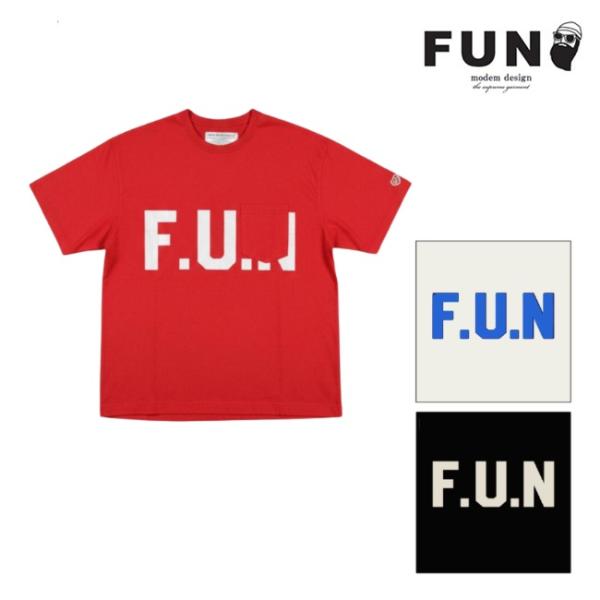 -FUN MODEM DESIGN-□商品詳細■モデル：F.U.N S/S TEE■カラー：BLACK,WHITE(OFF WHITE)■素材：コットン100%■サイズ：-M 着丈63cm/身幅58cm-L 着丈65cm/身幅60cm-XL...