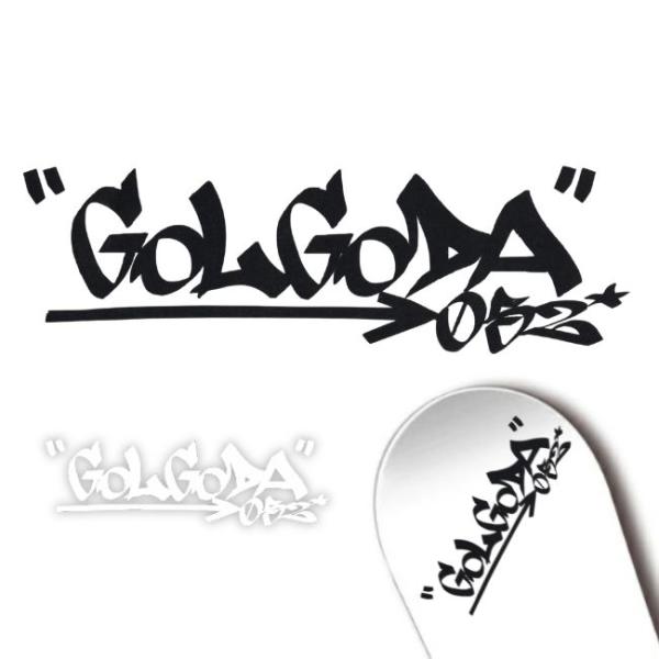 □商品詳細■商品名：GOLGODA Tagging Sticker※カッティング仕様（文字だけ残ります。）■サイズ：縦 8.5cm x 横 17cm■本体価格：1,000円＋税--------------------------------...
