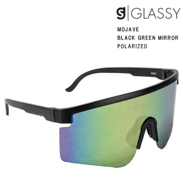 □商品詳細■ブランド：GLASSY（グラッシー）■モデル：MOJAVE（モハベ）■カラー：Black / Green Mirror■レンズ：Polarized / 偏光レンズ■レンズ仕様：UV400 Protected Lenses■フレー...