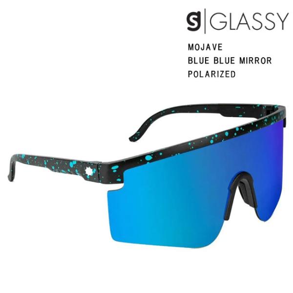 □商品詳細■ブランド：GLASSY（グラッシー）■モデル：MOJAVE（モハベ）■カラー：Blue / Blue Mirror■レンズ：Polarized / 偏光レンズ■レンズ仕様：UV400 Protected Lenses■フレーム：...