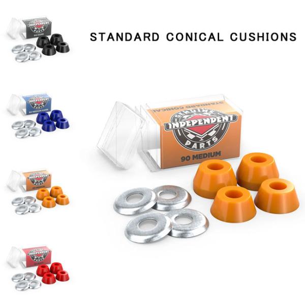□商品詳細■MODEL：STANDARD CONICAL(コニカル) CUSHIONS・数量：4個入り・カップワッシャー付・サイズ：スタンダード(HIGH)*ローのトラックには使用できません。・正規輸入品【FEATURES】高反発ウレタンを...