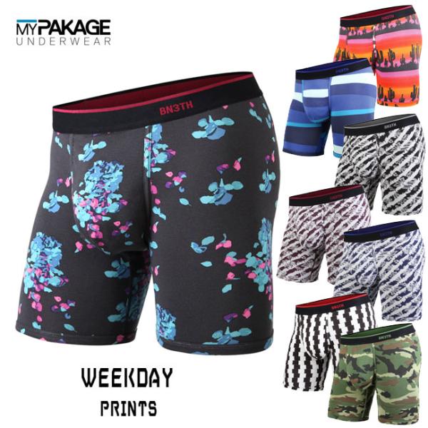 MYPAKAGE□商品詳細■MODEL：CLASSIC BOXER BRIEF PRINT  ■小売希望価格：￥4,800+(税)--------------------------------■上質な肌感覚のマイクロモダール生地を使用した...