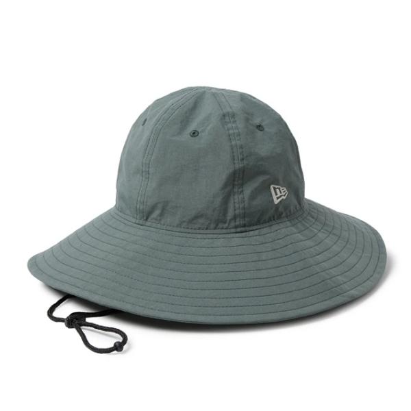 NEW ERA□商品詳細■MODEL：Explorer Wide Brim Nylon■カラー：サビ グレー■サイズ(頭周り)：S/M:57cm M/L:59cm L/XL:61cm■小売希望価格：5,400+(税) ■素材：ナイロン■JA...