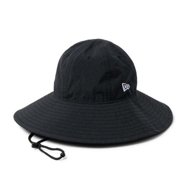 NEW ERA□商品詳細■MODEL：Explorer Wide Brim Nylon■カラー：ブラック■サイズ(頭周り)：S/M:57cm M/L:59cm L/XL:61cm■小売希望価格：5,400+(税) ■素材：ナイロン■JAPA...