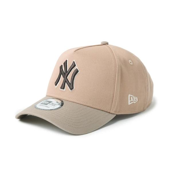 NEW ERA□商品詳細■MODEL：9FORTY A-Frame Mocha Mousse ニューヨーク・ヤンキース■カラー：タイムレストープ/アッシュブラウン■小売希望価格：￥4,200+(税) ■サイズ：FREE(約56.8cmから6...