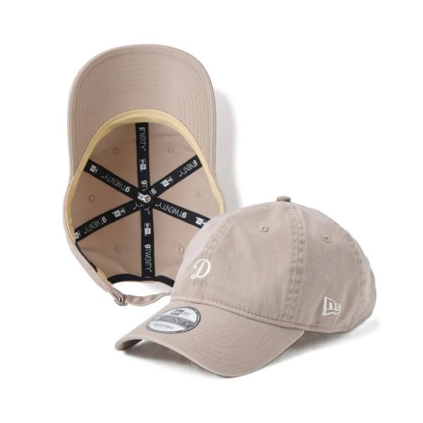NEW ERA□商品詳細■MODEL：9TWENTY MLB ベージュ スウェットバンド ロサンゼルス・ドジャース Dロゴ■COLOR：アッシュブラウン■小売希望価格：￥4,200+(税) ■サイズ：FREE(56.8 - 60.6cm) ...