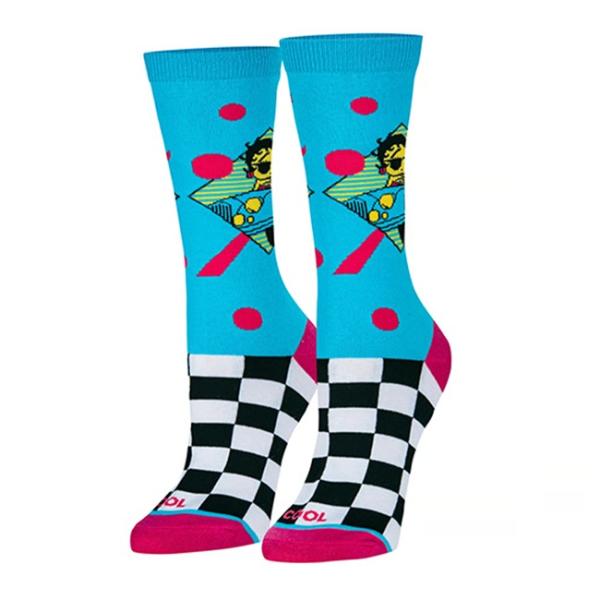 ODD SOX□商品詳細■MODEL：BETTY BOOP NEW WAVE WOMEN'S■SIZE：WOMEN 5-10(22-27cm)-RISE STYLE：MEDIUM FEET-FABRIC：52% Polyester ／ 45...