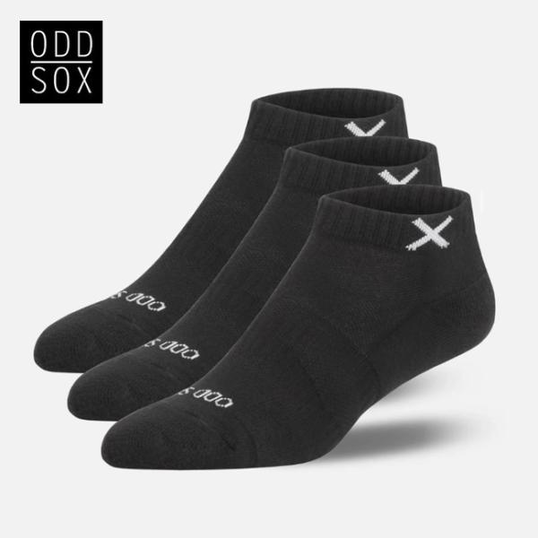 ODD SOX□商品詳細■MODEL：BASIX ANKLE BLACK 3PACK■SIZE：-MEDIUM（約24cm〜約29cm）-LARGE（約25cm〜約30cm）■FABRIC：85% Cotton ／ 15% ポリウレタン■R...