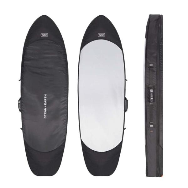 OCEAN&amp;EARTH□商品詳細■モデル：COR_X FISH/SHORT TRAVEL COVER/2BOARD■サイズ：6ft適合するサーフボードの幅：22.5inch（57cm）＊多少の前後がございます。目安としてご検討くださ...