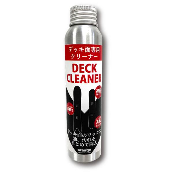 □商品詳細■モデル：DECK CLEANER ■小売希望価格：1,500 +(税)--------------------------------●スノーボードのデッキの汚れを落とし油分を脱脂する専用のクリーナー● 「DECK GUARD ...