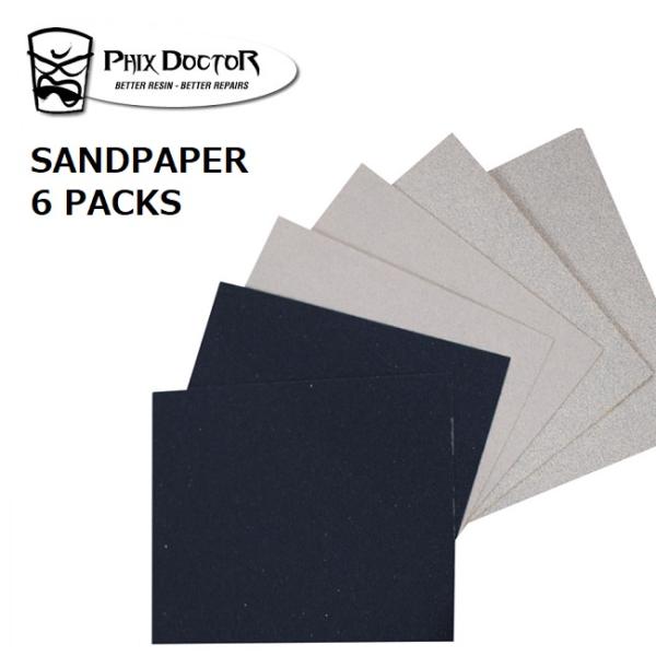 PHIX DOCTOR(フィックスドクター)□商品詳細■MODEL：SANDPAPER 6 PACKS■小売希望価格：1,400円 + 税--------------------------------【PHIX DOCTOR SANDPA...