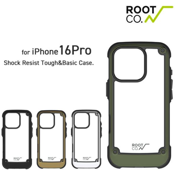ROOT CO. □商品詳細■MODEL：【iPhone16Pro専用】GRAVITY Shock Resist Tough &amp; Basic Case.SIZE：約156×83×14MMPRICE：3,960円（税込）※販売価格は【...