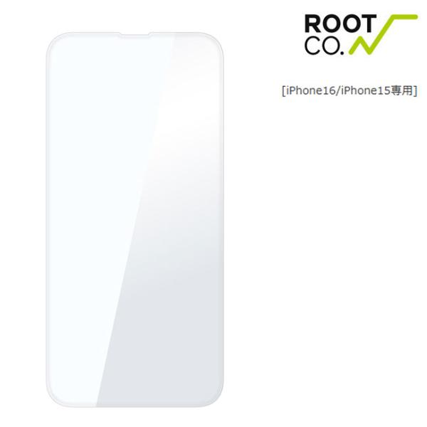 ROOT CO. □商品詳細■MODEL：[iPhone15/16専用]GRAVITY Tempered Glass Film(クリア)付属品 ホコリ除去クリーナー・ガイドシール・アルコールシートクリーナー-----------------...