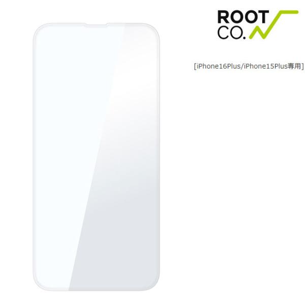 ROOT CO. □商品詳細■MODEL：[iPhone15Plus/16Plus専用] GRAVITY Tempered Glass Film(クリア)付属品 ホコリ除去クリーナー・ガイドシール・アルコールシートクリーナー--------...