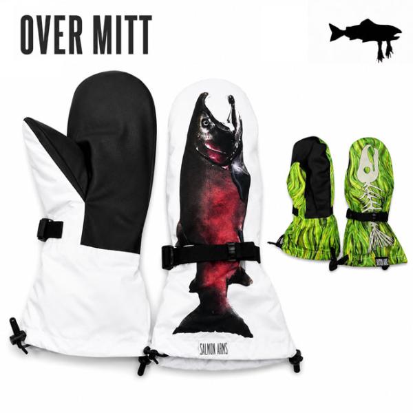 □商品詳細■ブランド：SALMON ARMS / サーモンアームズ■モデル：OVERMITT / オーバーミット■年式：26-27■タイプ：ライナー取り外し式 スノーボード ミトン グローブ■対象：メンズ レディース ユニセックス■用途：フ...