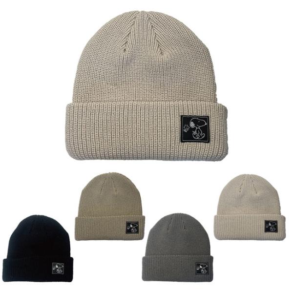 □商品詳細■MODEL： Peanuts Collaboration Rib Beanie■品番:  SNMB1037■カラー:　BE(ベージュ) BK(ブラック) CGR(チャコールグレー) IV(アイボリー)素材: アクリル  サイズ:...