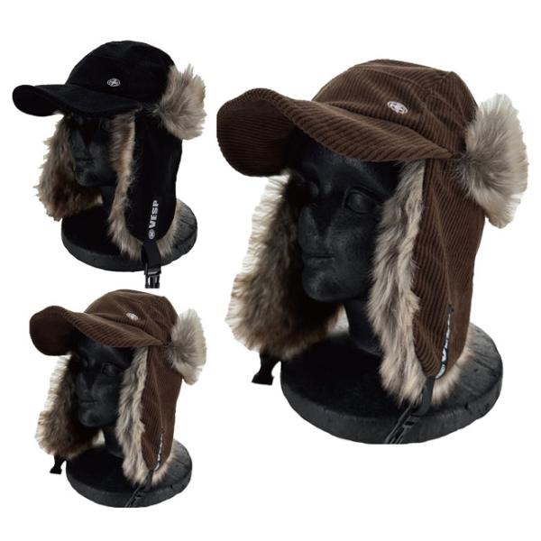 □商品詳細■MODEL： Corduroy Fur Warm Cap-品番　: VPMC1001C■カラー:　BK(ブラック) BR(ブラック)■素材:　コーデュロイ■サイズ: F------------------------------...