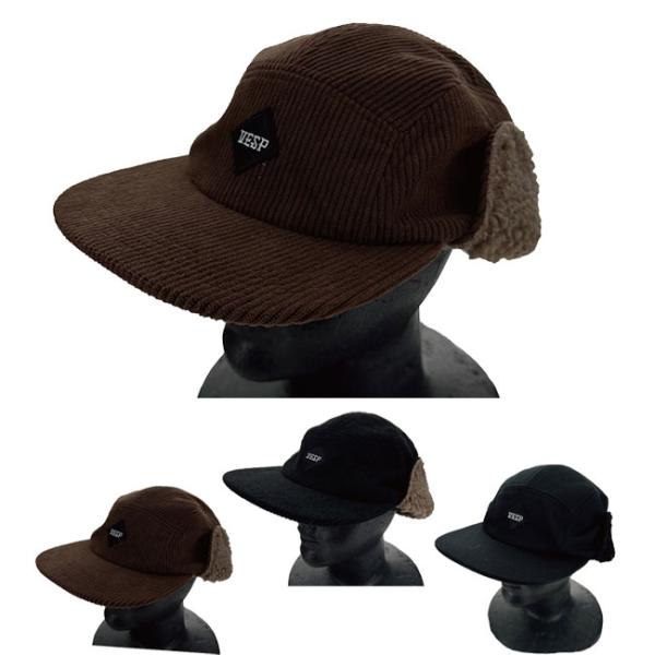 □商品詳細■MODEL： Ear Boa Cap-品番　: VPMC1005■カラー:　BK(ブラック) BKC(ブラックコーディロイ) BRC(ブラウンコーディロイ)■素材:　ポリエステル(BK) コーデュロイ(BKC, BRC)■サイズ...