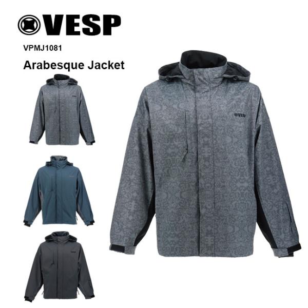 □商品詳細■ブランド：VESP（ベスプ）■モデル：Arabesque Jacket■品番：VPMJ1081■カラー： CGR(チャコールグレー) GNV(グレイッシュネイビー) GR(グレー)■素材：チノクロス（耐水圧20,000mm)  ...