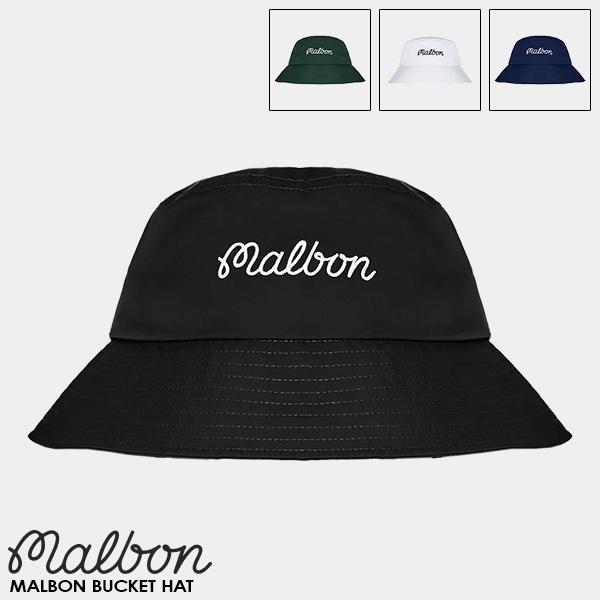 品名：MALBON BUCKET HAT M-9426素材：ポリエステル100％原産国：中国プロフィール：ゆったりとしたコースタルスタイルを彷彿とさせるバケットハットは、完璧なアクセント。軽量でコンパクトに収納でき、さらりと涼しく、グリーン...