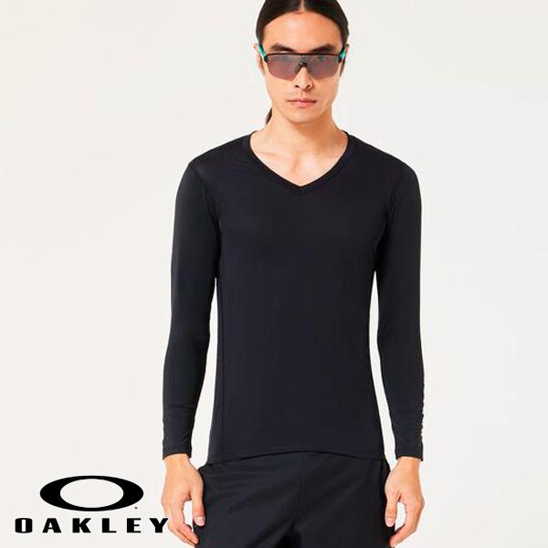 商品名オークリー アンダーシャツ オークリー ベースレイヤー Vネック 5.0 FOA407738OAKLEY BASE LAYER V NECK 5.0素材ナイロン92% ポリウレタン8%原産国中国特徴吸汗速乾　接触冷感　4WAYストレッ...