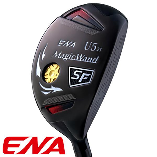 商品名：ENA MagicWand SF UTプロフィール：アドレス時の安心感と打ちやすさを感じるシャローフェース設計。球の拾い易さと上がり易さを実感できるユーティリティ！MagicWand-SF UTはアドレス時に、安心して打てるようなイ...