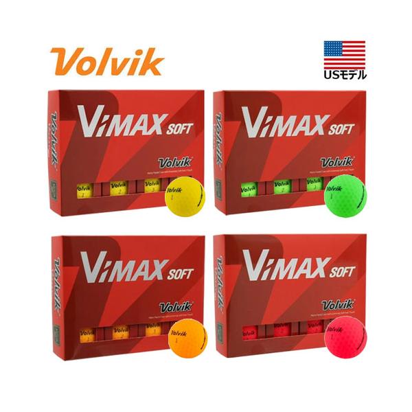 メーカー品番VOLVIK-VIMAXプロフィール高初速とソフトな打感を可能にするコアと、低スピン＋高弾道で飛距離性能が向上。直進性が高く、安定して大きな飛びを実現します。また、視認性抜群のマット仕上げ（艶消し）でコース上のどこでも目立つカラ...