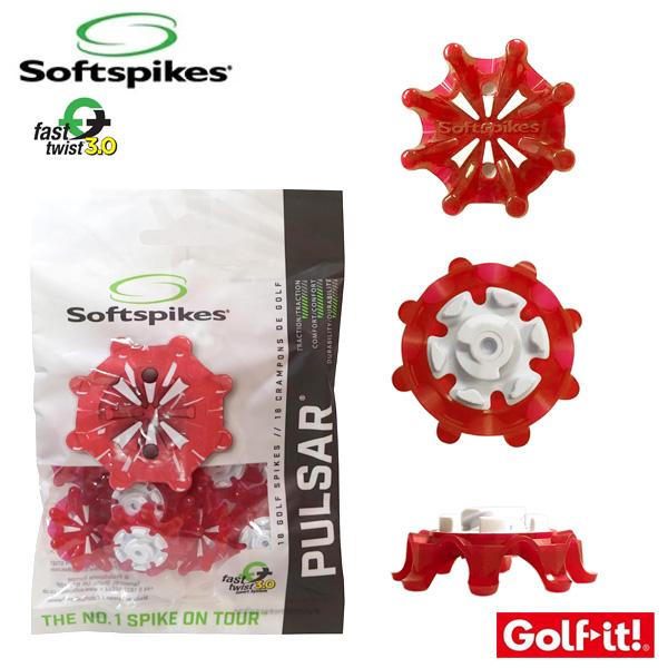 メーカー品番S-555原産国台湾プロフィール■フットジョイのフリースタイルに採用されている、パルサーLP(ツアーロック)です。■メーカーシューズに使用(FJ・NIKE・キャロウェイ)仕様■18個入り■カラー：120／ベリー×ホワイトご注意モ...