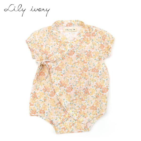 　カラー：ピンク　素　材：楊柳　　　　　綿100％　サイズ：70〜80cmプレゼント用に無料のペーパーラッピングもご用意！ご希望の方はギフトメッセージ欄に「無料ラッピング希望」とご記入ください。甚平ロンパス リリィ アイボリー 71581 ...