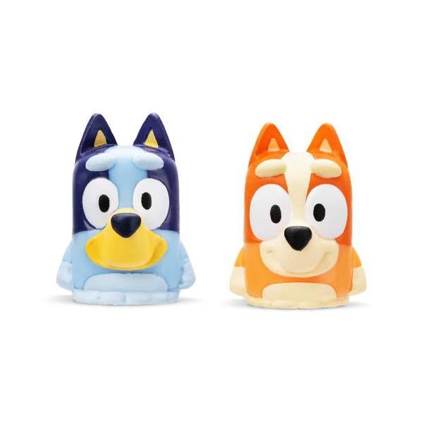 マッシュエムズ ブルーイ スクイーズ・トイ。マッシュエムズはゴム人形を握ったりつぶしたり変形させて遊ぶスクイーズ・トイです。種類はブルーイとビンゴから選択してください。サイズ 約9cm　正規ライセンス品　　ディズニーチャンネルMash'Em...