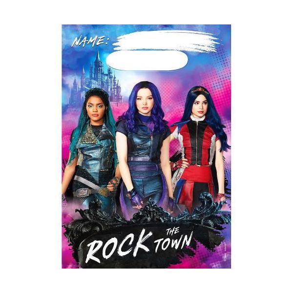 ディズニーチャンネル オリジナル・ムービーディセンダント3 ビニール(プラスチック)バッグ 8個セット。マル、イヴィ、ウーマがデザインされた小さめサイズのビニール袋(8枚)です。サイズ 高さ 約24.5 × 幅16.5cm　正規ライセンス品...