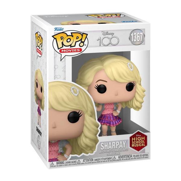 Funko POP! MOVIES Disney100 HSM シャーペイ。ディズニー100周年記念で発売されたハイスクール・ミュージカルのファンコポップ。アメリカから直輸入した並行輸入品です。サイズ 高さ 約10cm安心の国内在庫で即納し...