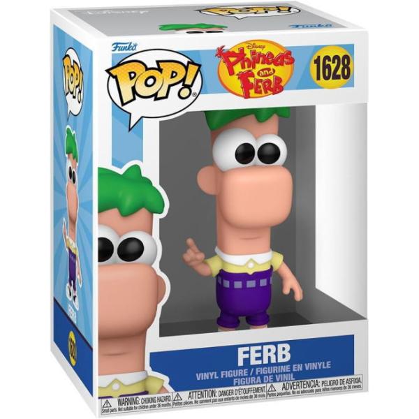 フィニアスとファーブからファーブの Funko POP!。懐かしのフィニアスとファーブのファンコポップが2025年に販売されました。ロサンゼルスで確保。サイズ 高さ 約11cmFunko Pop! Disney Phineas and Fe...