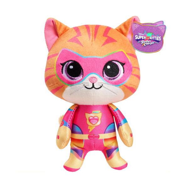 スーパーキティの第2シーズン ニャンダフル・チャージ版ジニーのプラッシュトイ/ぬいぐるみ。アメリカからの直輸入品で結構レアです。正規ライセンス品Just Play 社製　サイズ 高さ 約17cm　シーズン2Disney Junior Sup...