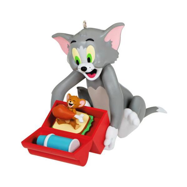 トムとジェリー Hallmark社製のオーナメント2023。本来はXmas用ですが普通にフィギュアとして飾れます。造形が良いのでコレクションにお勧めです。サイズ 高さ 約7.5cm 前後長さ 約12cm　2023年度版Tom and Jer...