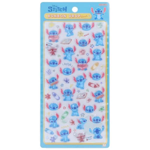 新品の商品となります。正規品です。こちらの商品は仕入れ値高騰の為、プレミアム価格での販売となります。人気のボンボンドロップシール リロアンドスティッチ らくがきぷっくり可愛い、集めたくなっちゃうボンボンドロップシールまるでレジンみたいにぷっ...