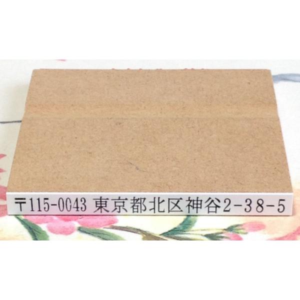 【発売日：2018年04月13日】住所印・事務印・ゴム印 文字の高さ4.75ミリ台の大きさ　縦６ミリ×横６２ミリ入りきれないときは、横幅の狭い字になります。　★原稿　ご注文の内容はご注文手続きの「原稿」欄に記入して下さい。★異体字や旧字体の...