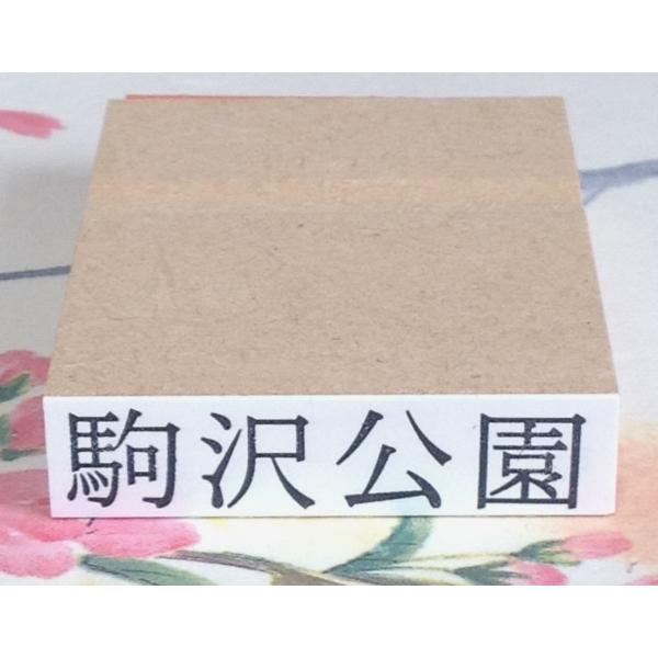 【発売日：2019年02月01日】フリーサイズゴム印　文字の高さ9.5ミリ　長さ(文字面)４０ミリまで。台の大きさ　縦10.5ミリ×横４２ミリまで。★文字数　推奨４文字。最多８文字。★★文字数が推奨文字数より少ない場合、「均等割」するか、「...