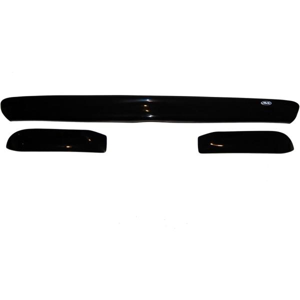 商品名Auto Ventshade 45518 Bugflector デラックス 3ピース ダークスモークフードAuto Ventshade AVS 45518 Bugflector Deluxe 3-Piece Dark Smoke Ho...