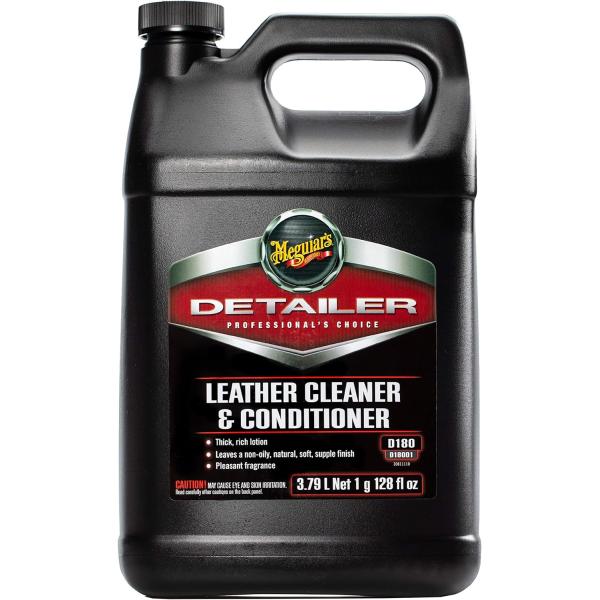 商品名Meguiar's D18001 Leather Cleaner und Conditioner Lederreiniger- &amp; Pflege, 3,78 LMeguiar's D18001 Detailer Leather...